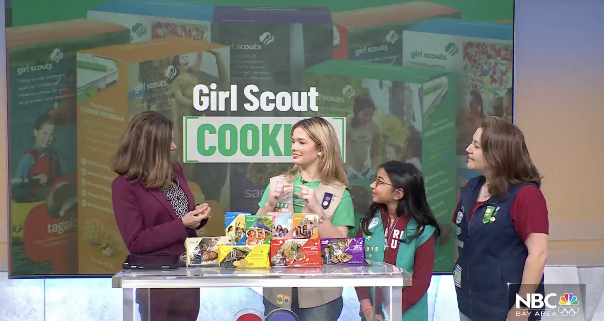 Girl Scout cookie season now is underway